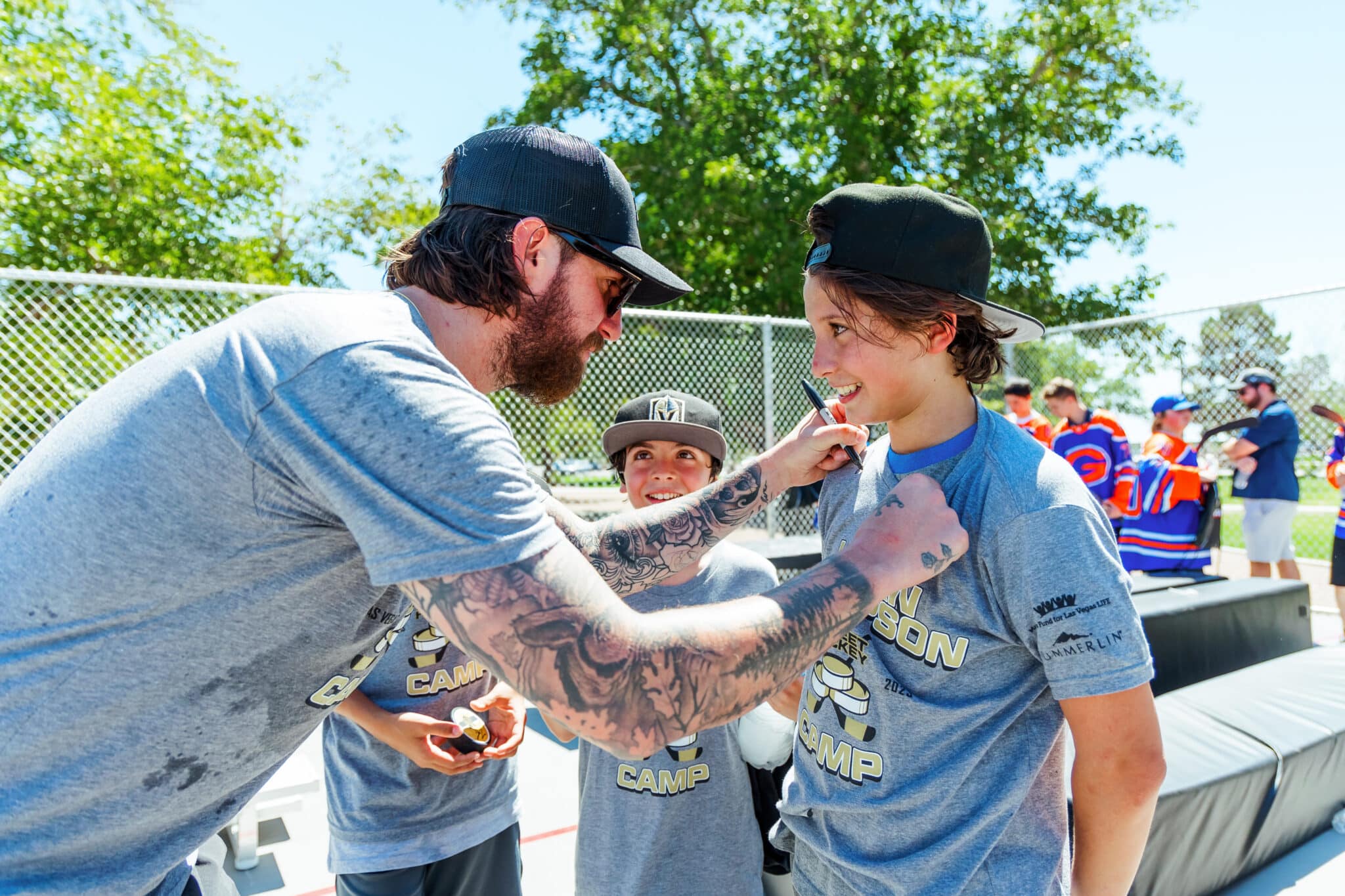 Howard Hughes Underwrites Logan Thompson Hockey Camp in Partnership ...